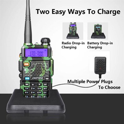 BaoFeng UV 5R Walkie-Talkie Dualband Long Range Two Way Radi