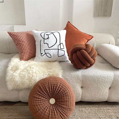 Nordic Modern Simple Light Luxury Living Room Sofa Combinati