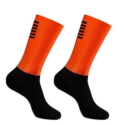 Socks Slcone Summer ero nt Whtelne Cyclng Socks Slp Men Bcyc