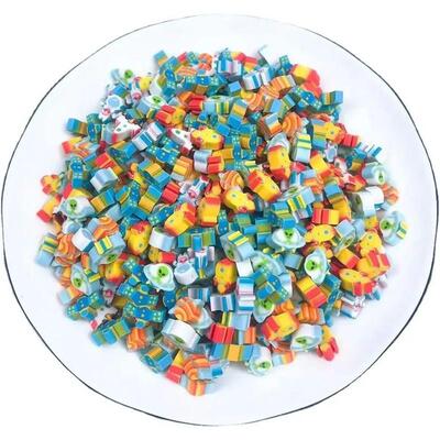 50pcs Mini Fruit Animal Erasers Small Christmas Pencil Erase