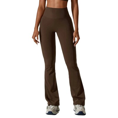 Women Yoga Bell-bottoms Tight Scrunch Butt Lifting Dance