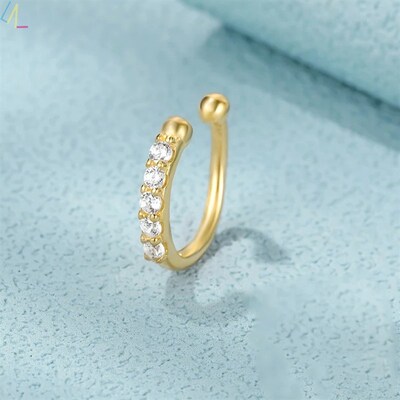 Fake Nose Rings for Women Nose Cuff Falso Piercing Jewelry