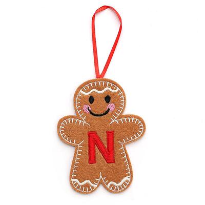 Christmas Gingerbread Man Small Pendant Party Decoration挂饰