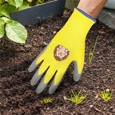 Childrens Fun Protective Gloves Stab-resistant Coating Carto