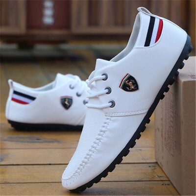 Spring Fashion Leather Shoes for Men Casual Loafers Moccasin
