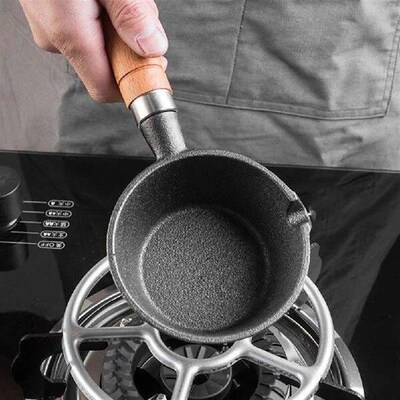 Mini Omelet Pan Cast Induction Frying Milk Nonstick