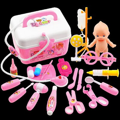 girl injection baby children doctor toy set set girl home