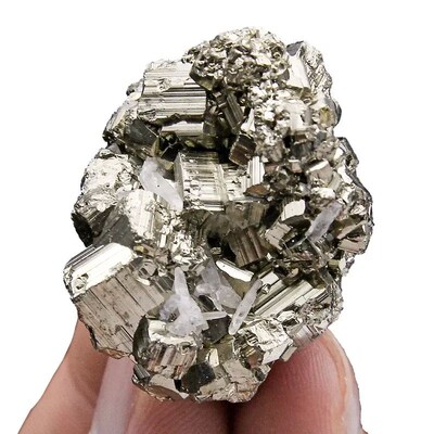 1pcs High Quality Natural Peru Pyrite Ore Stone Crystal Mine