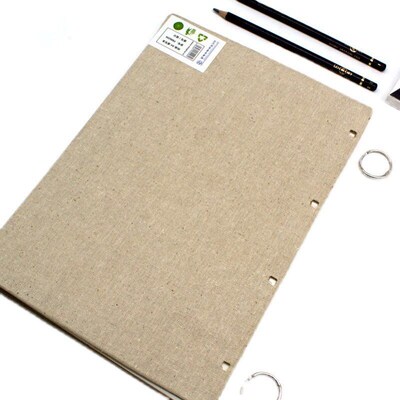 a3 sketchbook素描本活页麻面 loose leaf sketch book速写本绘画