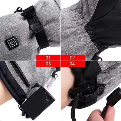 Winter Gloves 3M Cotton Heating Hand Warmer Electric Thermal