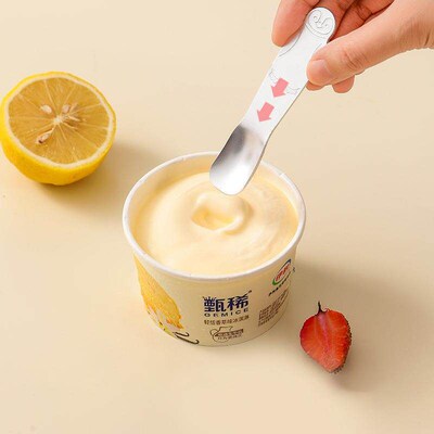 Ice Cream Scoop Creative Childrens Ice Pop Spoon Aluminum D