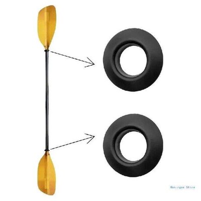 6Pcs Kayak Canoes Paddles Rubber Drip Rings Replacement