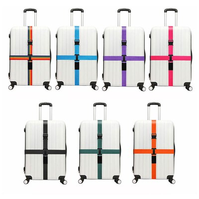 Trunk binding belt Travel suitcase Luggage strap crosss c