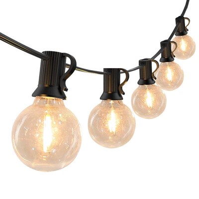 G40 solar LED light bulb string USB outdoor Neon lamp party
