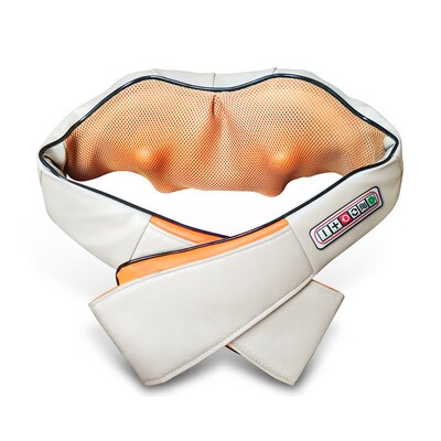 Shiatsu Body Shoulder Neck Back Massager Pillow 按摩枕披肩