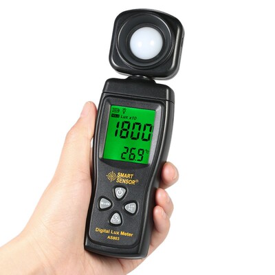 New Smart Sensor AS803 Digital Lux Meter Digital Photometer