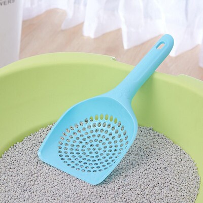 1pcs Quality Plastic Litter Scoop Sifter Cat Accessories Pet