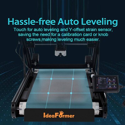 3D Printer IdeaFormer IR3 V2 Infinite Z-Axis Steel Conveyor