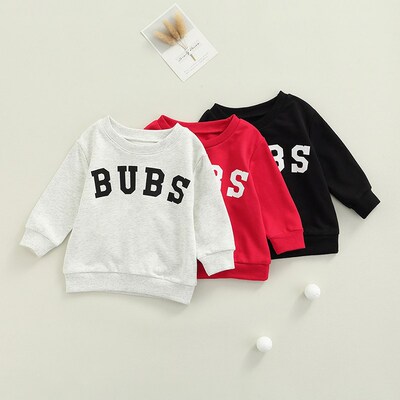 FOCUSNORM 1-6Y Autumn Causal Infant Kids Girls Boys Sweatshi