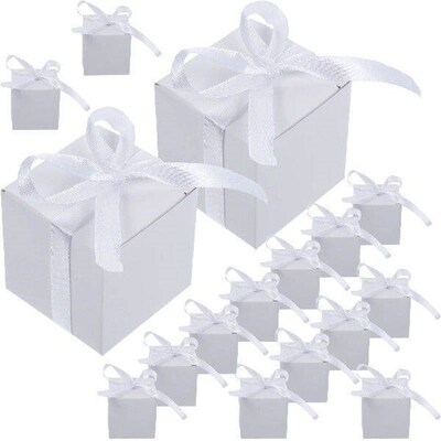 50 Set Candy Box Gift Boxes Bakery Supplies Wedding