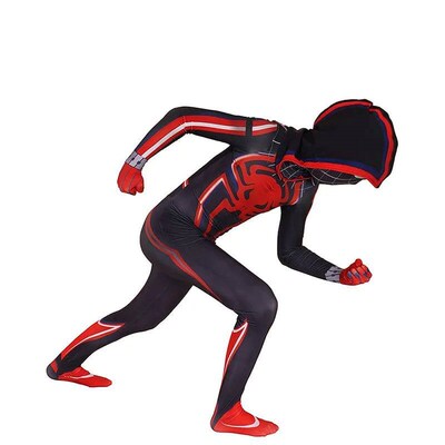 Game Spiderman Costume Miles Morales  Spider Man Cosplay
