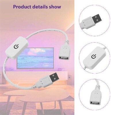 5V USB LED Strip Lights Dimmer Brightness Adjust Switch