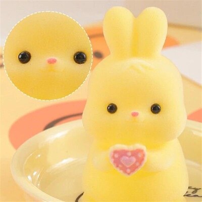 1pc Kawaii 3D Cartoon Fing Rabbit Charm Cute Desktop