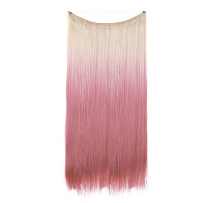 Wig Womens One-piece Free Adjusle Invisible Long Straight H
