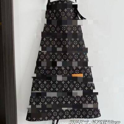 Q354围高烹饪绘画房创意防水定挂脖围裙裙厨房餐饮匠工通厨用围裙