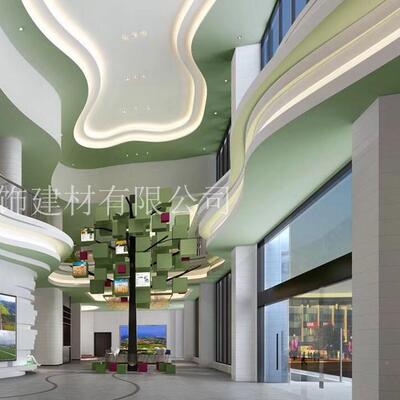 gGrg厂加工随家意造型GRRG构件GIPB剧院酒店天花吊顶双曲面柱子