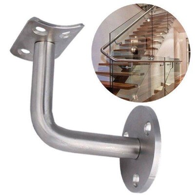 Brackets Stair Handrail Support Wall Home Mounting Rack