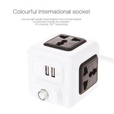 Smart Home Cube EU / US / UK Plug 4 Outer Extension Adapter