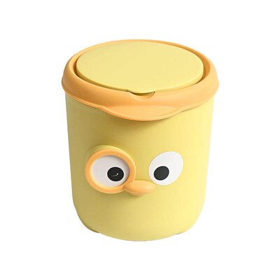 Wholesale Large-Eye Desktop Trash Bin, Cute Small Size for B