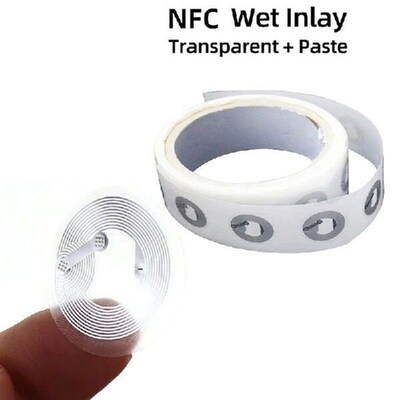 10pcs Ntag213 Ntag215 NFC Tag Sticker 13.56MHz ISO14443A
