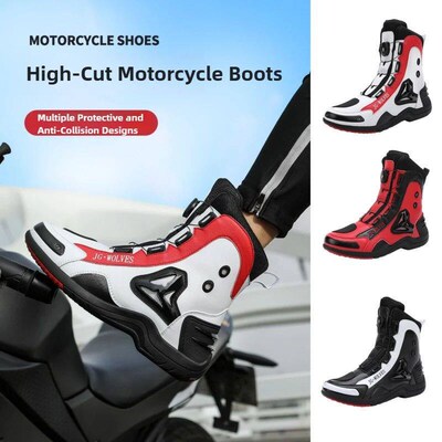 Riding Motorcycle Commuter Boots Off-road Men Women Four-sea