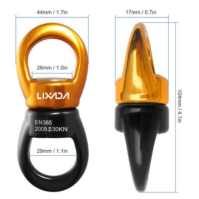 Swing Swivel 30kN Safety Rotational Device Swing Spinner Car