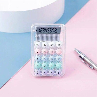 Mini Pocket Calculator 8 Digit Calculator Portable Handheld
