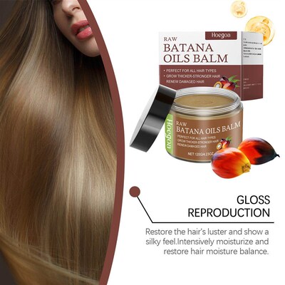 HOEGOA Bataan Hair Cream Nourishes Hair, Cares for Scalp, Re