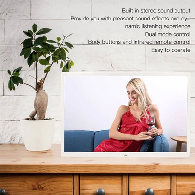 Electronic Album 17 inch Large Screen Dual Mode Control Alum