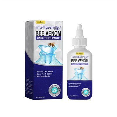 ORALHOE Bee Venom Oral Care Toothpaste - Gentle Deep Cleanin