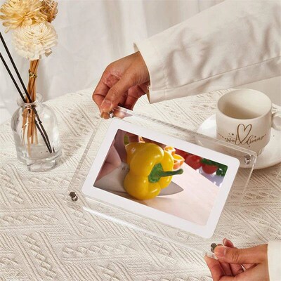Factory with removable stander 5 inches acrylic digital phot
