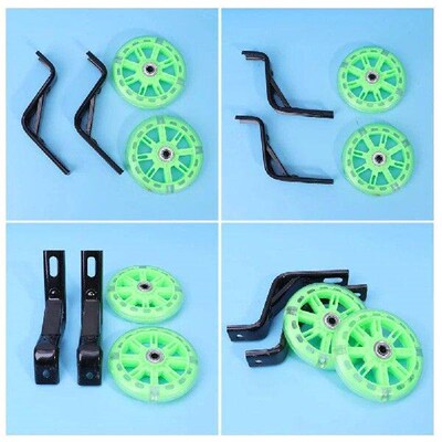 2 Pcs Bicycle Training Wheels Motorcycle for Adults Mute
