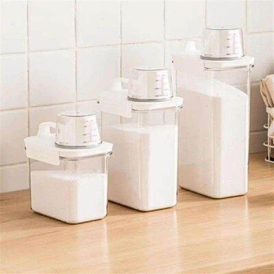 Portable Multi-Use Laundry Powder Detergent Dispenser Food