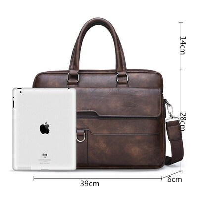 High Quality Men Briefcases Bag For 14 inch Laptop Business