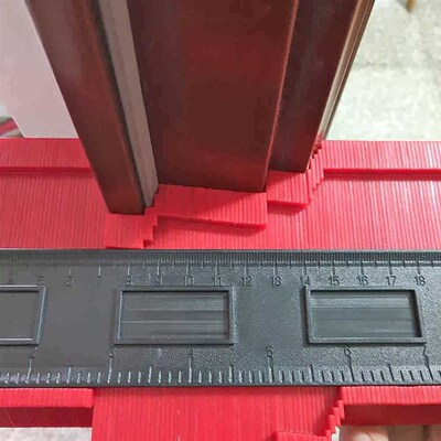 5/10/15/20 Inch Contour Gauge Plastic Profile Copy Shape Con