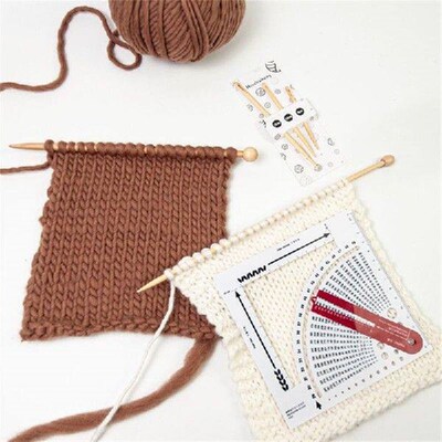 AB08-Knitting Gauge Converter Calculate Number Of Stitches