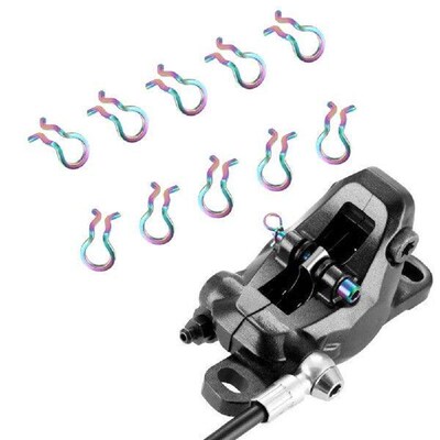10pcs Bike Brake Caliper Spring Clips For-Shimano For XT
