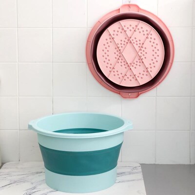 foldable collapsible foot tub massage Soak barrels plastic