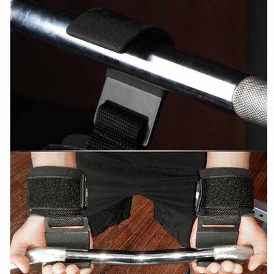 Weight Lifting Grip Hooks Lifting-Hook Hand-Bar Fitness Wris