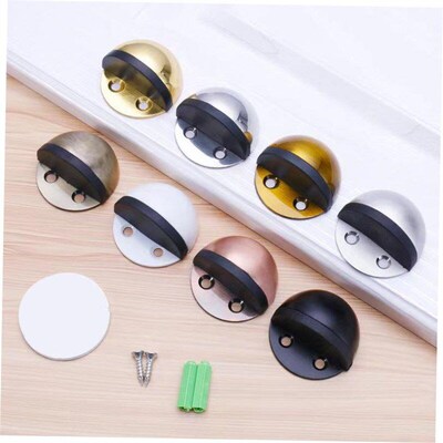 To touch the door stopper punched door stop free bumper new